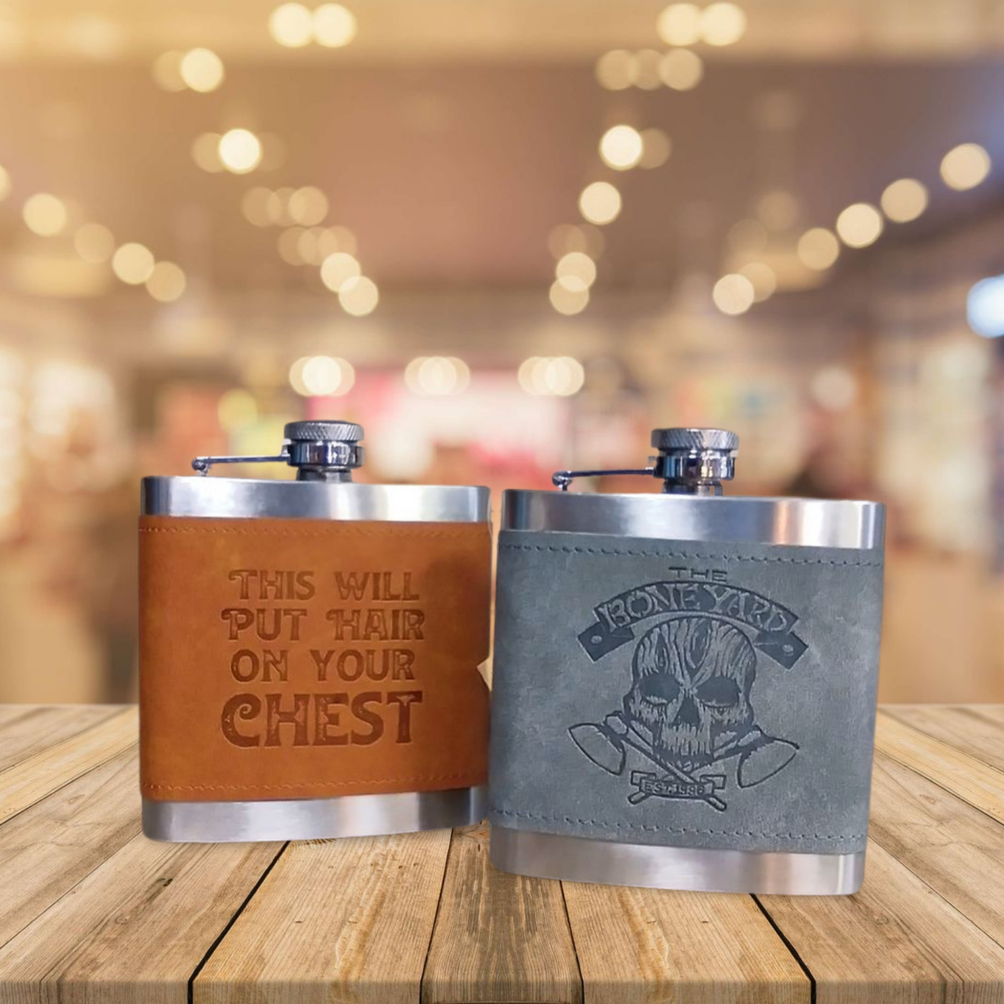 Whiskey Flasks | Barnwood Living