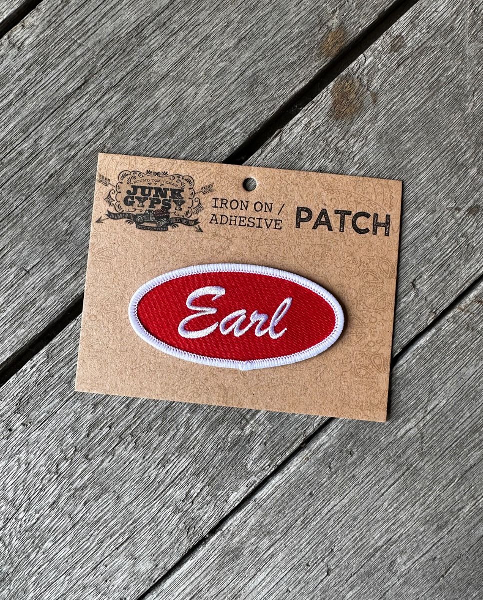 Earl - Iron On Patch | Barnwood Living