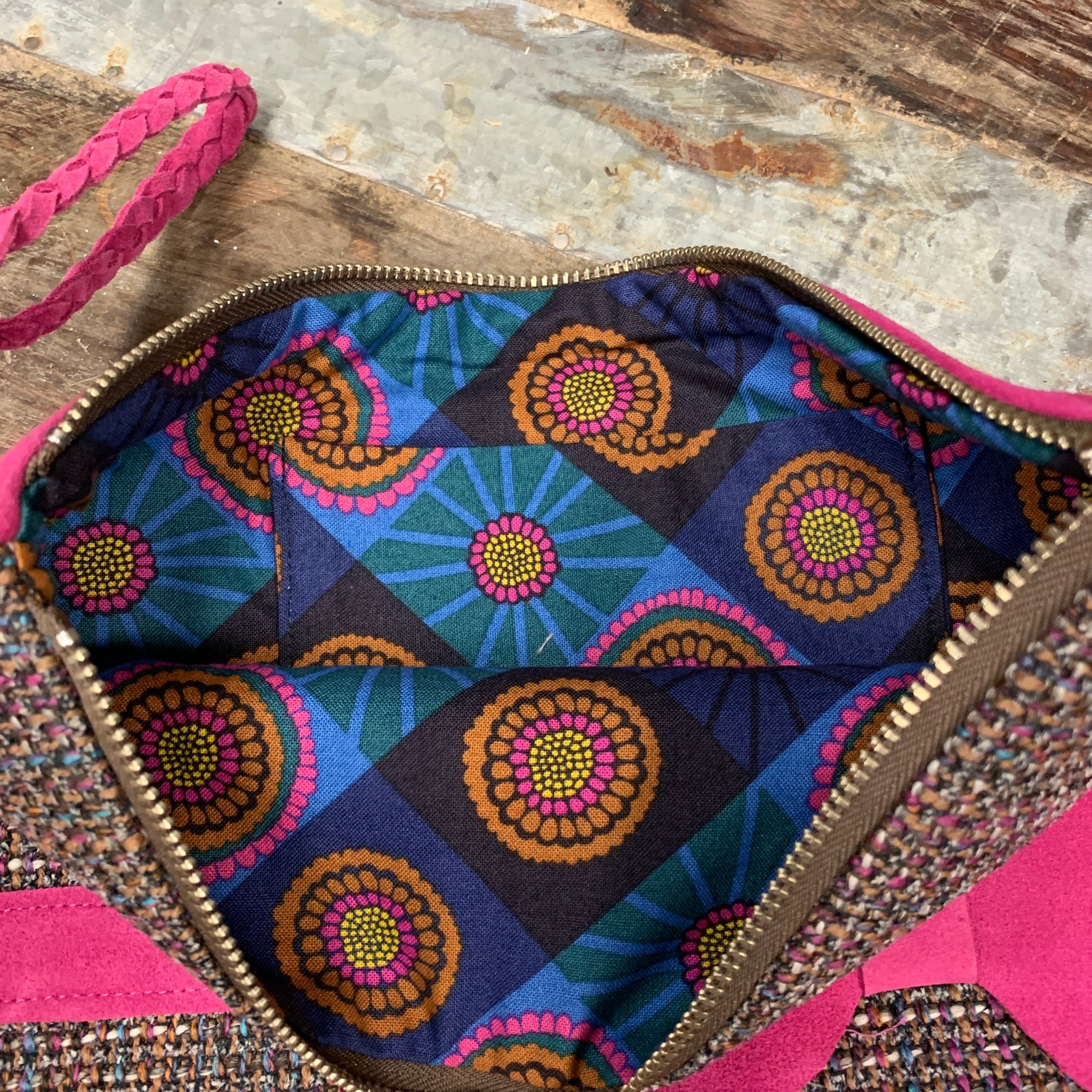 Julie Fine Designs - Handmade Recycled Leather and Fabric Wristlets ...