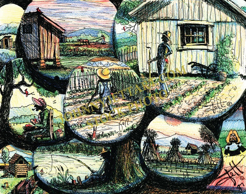 Johnny Jett 8x10 Canvas Art Prints (Assorted Images) | Barnwood Living