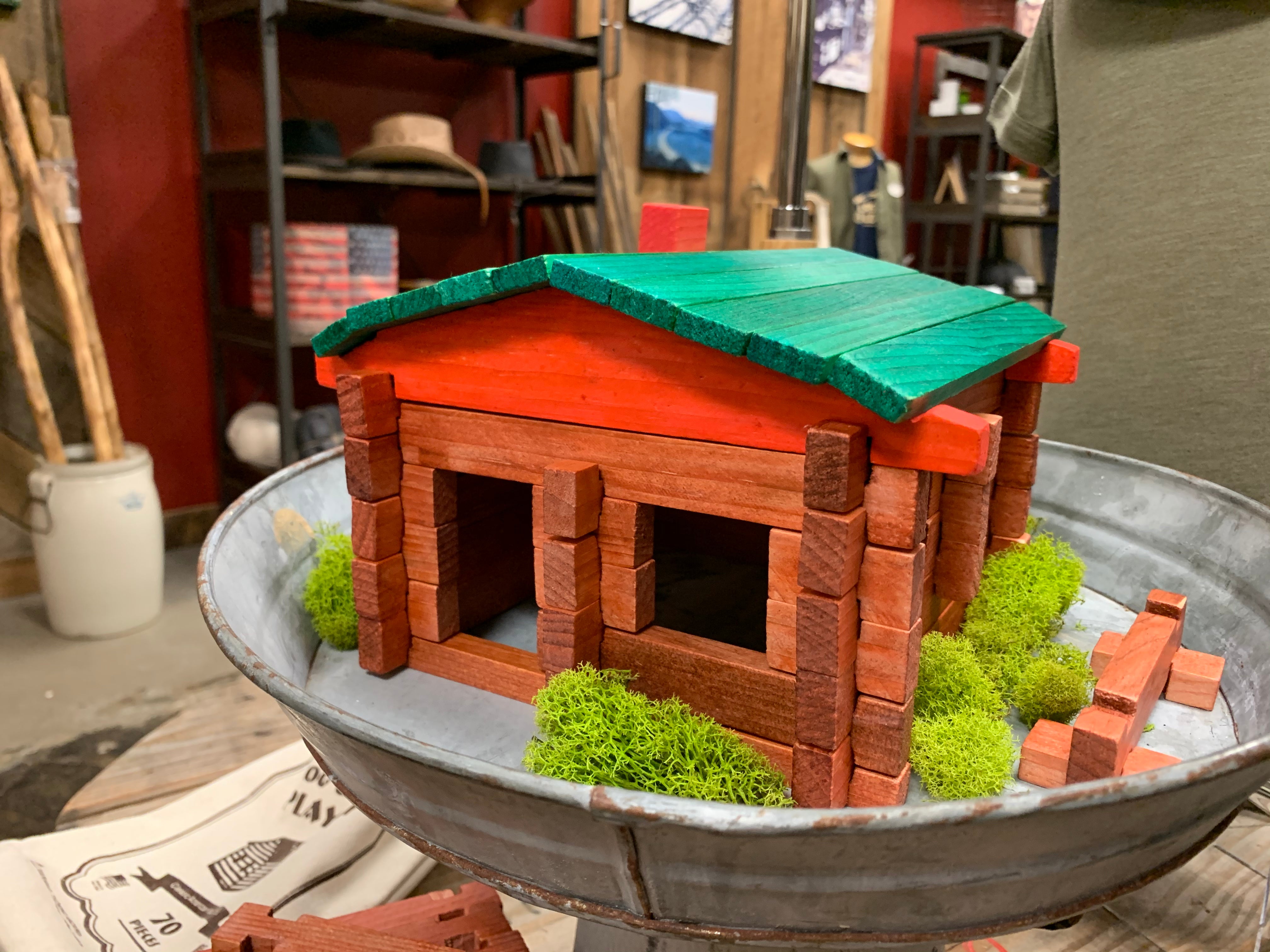 Log Cabin Playset | Barnwood Living